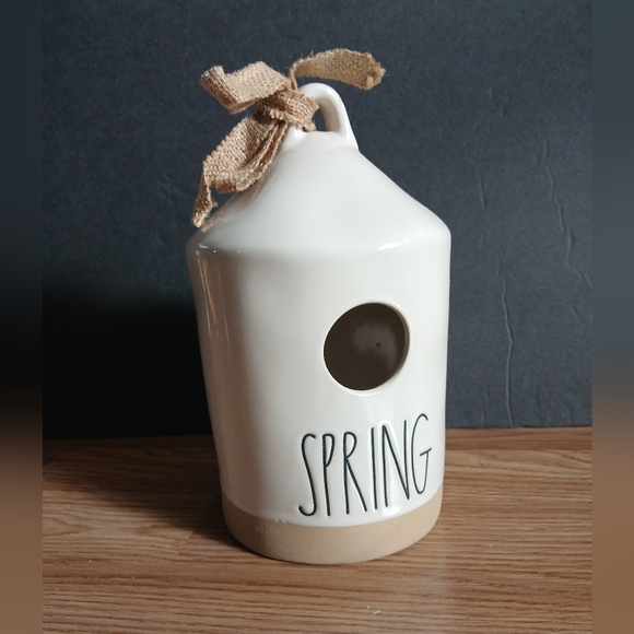 Rae Dunn | Other | Rae Dunn Spring Clay Birdhouse | Poshmark